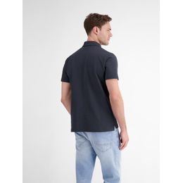 Lerros Herren Poloshirt "Herren Poloshirt mit Rei&szlig;verschlusskragen", blau, Gr. L, 100% Baumwolle, Shirts