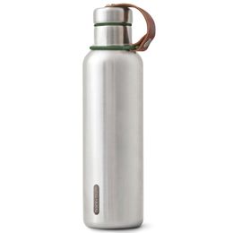 BLACK+BLUM Isolierflasche "Insulated Bottle", 750ml, gr&uuml;n, Trinkflaschen, Edelstahl, Tragschlaufe aus Kunstleder, 500 ml
