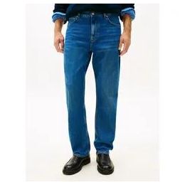 Relax-fit-Jeans Tommy Hilfiger "RIVER", Herren, Gr. 34, L&auml;nge 32, dash blau, Denim/Jeans, Obermaterial: 100% Baumwolle, relaxed fit, Jeans