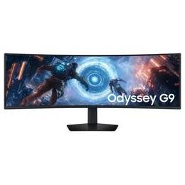Samsung LED-Monitor "LS49FG910EUXEN", Energieeffizienz: G (A-G), schwarz, B:114,76cm H:36,35cm T:29,38cm, Monitore