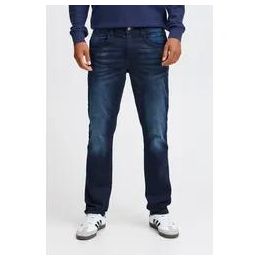 Regular-fit-Jeans Blend "BHTWISTER SLIM/REG", Herren, Gr. 38, L&auml;nge 32, blau (denim dunkelblau), Denim/Jeans, Obermaterial: 100% Baumwolle, Abriebeffekte, regular fit, Jeans