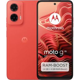 Motorola Smartphone "moto g35 5G", 128 GB, rot, Mobiltelefone