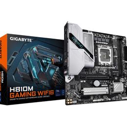 Gigabyte Mainboard "H810M GAMING WIFI6 Mainboard &ndash; Intel Core Ultra", B:27,7cm H:7,2cm T:27,2cm, grau, Mainboards