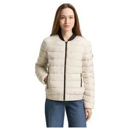 Steppjacke Tom Tailor, Damen, Gr. S, sand stone beige, Steppware, Obermaterial: 100% Polyester. Futter: 100% Polyester, unifarben, regular fit normal, elastischer Bund, Jacken Steppjacke, mit elastischem Bund