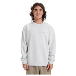Sweatshirt Quiksilver "Salt Water", Herren, Gr. L, light grau heather, Obermaterial: 55% Walkfrottier, 25% Walkfrottier, 20% Microfaser;, Sweatshirts Sweatshirt