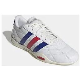 Sneaker Adidas SPORTSWEAR "GROUNDPULSE", Herren, Gr. 43, cloud wei&szlig;, semi lucid blau, pure ruby, Leder, Synthetik, Schuhe Sneaker