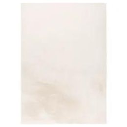 Hochflor-Teppich Kayoom "Emperor 525", elfenbein, B:80cm H:23mm L:150cm, Polyester, Teppiche, weicher Hochflor, Fell Haptik, Wohnzimmer