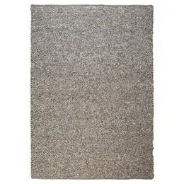 Wollteppich Kayoom "Darleen 685", silber, B:120cm H:20mm L:170cm, Wolle, Teppiche, Kurzflor, Handgewebt, Modernes Muster, Uni, Wolle