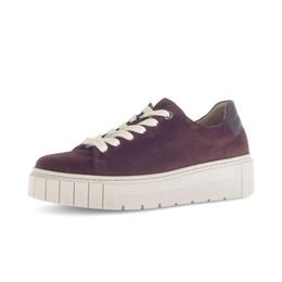 Gabor Damen Sneaker "Sneaker low", Gr. 38rot, Schuhe