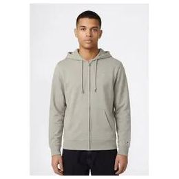 Kapuzensweatjacke Champion "ICONS TONAL Terry Full Zip Hoodie", Herren, Gr. L, mdg, Obermaterial: 70% Baumwolle, 30% Polyester, Sweatjacken, mit Kapuze, f&uuml;r sportliche Aktivit&auml;ten und Freizeit