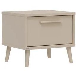 Nachtkommode Paidi "EEFJE in Beige, Schublade mit Soft-Close, verschiedene Ausf&uuml;hrungen", cashmere, beige, B:48cm H:42cm T:41cm, Holzwerkstoff, Sideboards, moderner und langlebiger Nachttisch aus Holz, gepr&uuml;fte Qualit&auml;t