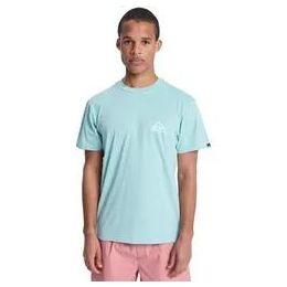 T-Shirt Quiksilver "Ev Mini Logo", Herren, Gr. M, blau haze, Obermaterial: 70% Walkfrottier, 30% Walkfrottier;, Shirts T-Shirt