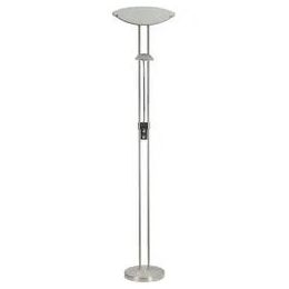 Eglo Stehlampe "BAYA Stehlampe - Stahl - R7S;G9 - 1X230W;1X33W - IP20", nickel, matt, 2, H: 180cm, 1 Stk., Leuchten, Standleuchte, Leselampe, Wohzimmer, Schlafzimmer, L44 x H180 cm, Stehlampe