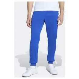 Sporthose Adidas ORIGINALS "SST TP", Herren, Gr. M, N-Gr, blau, wei&szlig;, Obermaterial: 70% Polyester, 30% Baumwolle, Hosen Sporthose
