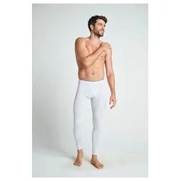 Lange Unterhose Jockey "Spurt Long", Herren, Gr. XL, graumelange, Feinripp, Obermaterial: 100% Baumwolle, eng, Unterhosen Lange Unterhose, Y-Fronteingriff, mittlere Bundh&ouml;he, flache N&auml;hte