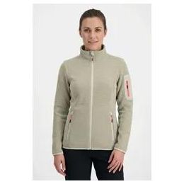 Fleecejacke Icepeak "BOWERSVILLE", Herren, Gr. XXL, powder, Fleece, Obermaterial: 100% Polyester, kontrastfarbene Details, unifarben, Basic normal, elastischer Bund, Jacken Fleecejacke, sportlicher Stil, leichtes Thermal-Material, schnell trocknend