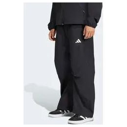 Sporthose Adidas SPORTSWEAR "M CT Q4 RAIN PT", Herren, Gr. S, N-Gr, schwarz, Obermaterial: 100% Polyester, Hosen Sporthose, aus Polyester, mit Kordelverschluss, sportlicher Stil