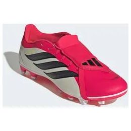 Fu&szlig;ballschuh Adidas PERFORMANCE "PREDATOR CLUB, FESTE/GEMISCHTE B&Ouml;DEN, UMSCHLAGBARE ZUNGE", Damen, Gr. 44, lucid rot, core schwarz, ftwr wei&szlig;, Synthetik, Schuhe Fu&szlig;ballschuh, f&uuml;r viele verschiedene B&ouml;den geeignet