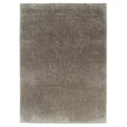 Hochflor-Teppich Kayoom "Zone 825", silber, B:80cm H:25mm L:150cm, Polyester, Teppiche, Hochflor, Shaggy, Langflor, Wohnzimmer