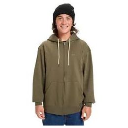Hoodie Quiksilver "Salt Water", Herren, Gr. XL, grape leaf, Obermaterial: 55% Walkfrottier, 25% Walkfrottier, 20% Microfaser;, Sweatshirts Hoodie
