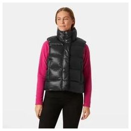 Steppweste Helly Hansen "W JADE VEST", Damen, Gr. XL, schwarz, Obermaterial: 100% Polyamid. Futter: 100% Polyester. Wattierung: 100% Polyester, normal, Westen Steppweste, sportlicher Stil, mit Rei&szlig;verschluss, hochschlie&szlig;ender Kragen