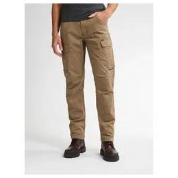 Cargohose PETROL INDUSTRIES, Damen, Gr. 38, L&auml;nge 34, oak, Web, Obermaterial: 98% Baumwolle, 2% Elasthan, normal lang, Hosen Cargohose