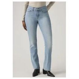 Levi's Bootcut-Jeans LEVI'S "315 Shaping Boot", Damen, Gr. 32, L&auml;nge 30, up and away, Denim/Jeans, Obermaterial: 80% Baumwolle, 19% Polyester, 1% Elasthan, lang, Jeans, Topseller
