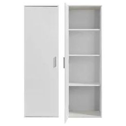 Mehrzweckschrank Procontour "Schrank Clara", wei&szlig;, B:50cm H:167cm T:52cm, Schr&auml;nke, Mehrzweckschrank
