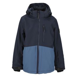 WHISTLER Jungen Skijacke "Drizzle", blau, Gr. 128, unifarben, 100% Polyester, Jacken, mit wasser-, wind- und schneesch&uuml;tzenden Features