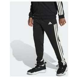 Sporthose Adidas SPORTSWEAR "HOUSE OF TIRO COLORS OF, HOHER BUND, WEITES BEIN", M&auml;dchen, Gr. 176, N-Gr, schwarz, sanftes wei&szlig;, sanftes wei&szlig;,, Obermaterial: 100% Polyester, Hosen Sporthose