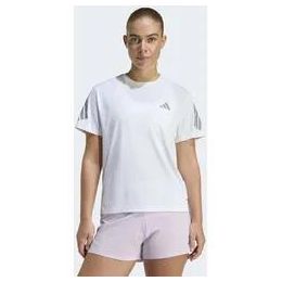 Laufshirt Adidas PERFORMANCE "ADI365/// T W", Damen, Gr. M, wei&szlig;, Obermaterial: 100% Polyester, Rundhals, Shirts Laufshirt