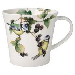 Tasse Goebel "Coffee-/Tea Mug Blaumeisen", bunt, B:10,5cm H:9,5cm, Porzellan, Trinkgef&auml;&szlig;e, Tasse