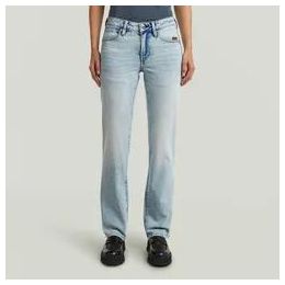 G-Star Raw 5-Pocket-Jeans G-STAR "G-Straight Wmn", Damen, Gr. 31, L&auml;nge 34, sun faded blau galena, Denim/Jeans, Obermaterial: 99% Baumwolle, 1% Elasthan, straight fit lang, Jeans 5-Pocket-Jeans, im Straight Fit