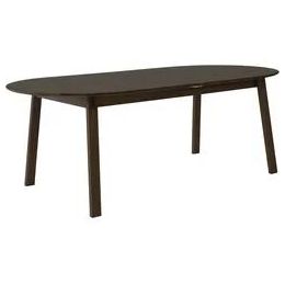 Esstisch HAMMEL FURNITURE "Findahl by Hammel Amalfi Designtisch", eiche dunkel, B:220cm H:73cm T:100cm, Tische, Esstisch, 220x100 cm, aus massivem Eichenholz, mit Verl&auml;ngerungsfunktion