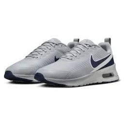 Sneaker Nike SPORTSWEAR "AIR MAX NUAXIS", Herren, Gr. 42,5, lt smoke grau, obsidian, cyber, wei&szlig;, Synthetik, Textil, Schuhe Sneaker