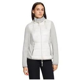 Outdoorjacke Gil Bret, Damen, Gr. 42, sanftes wei&szlig;, Web, Obermaterial: 100% Polyamid, unifarben, regular fit normal, angesetztes B&uuml;ndchen, Jacken Outdoorjacke, mit Kapuze