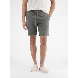Lerros Herren Shorts, grau, Gr. M, unifarben, Jersey, Obermaterial: 50% Baumwolle, 50% Polyester, Hosen, Sommerhose mit Taschen