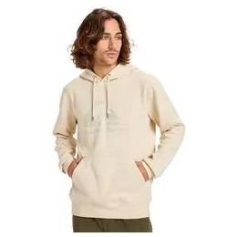 Kapuzensweatshirt Quiksilver "Comp Logo", Herren, Gr. L, bone wei&szlig;, Obermaterial: 60% Walkfrottier, 40% Microfaser;, Sweatshirts