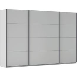 Schwebet&uuml;renschrank OTTO HOME, B:315cm H:210cm T:62cm, grau, Holzwerkstoff, Schr&auml;nke, "Kleiderschrank Schrank Garderobe AGORDO mit Dekor- oder