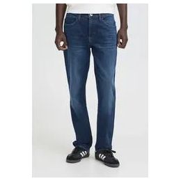 Straight-Jeans Blend "BHROCK REG FIT PPNOOS", Herren, Gr. 33, L&auml;nge 30, denim dunkelblau, Denim/Jeans, Obermaterial: 99% Baumwolle, 1% Elasthan, Abriebeffekte, regular fit lang, Jeans Straight-Jeans, Baumwollmischung, regular fit