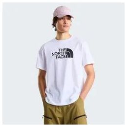 T-Shirt The North Face "M EVOLUTION HALF DOME REGULAR SHORT SLEEVE TEE", Herren, Gr. S, tnf wei&szlig;, tnf schwarz, Obermaterial: 100% Baumwolle, Shirts T-Shirt, sportliche Passform, kurze &Auml;rmel, f&uuml;r Sportmode und Outdoormode