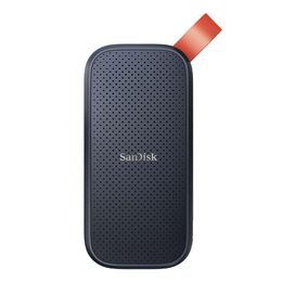 Sandisk externe SSD "Portable SSD", 2 TB, Lesegeschwindigkeitmaximal 800 MB/s, schwarz, Festplatten