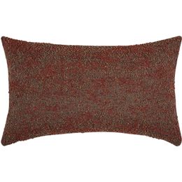 Dekokissen Pad, B:35cm L:60cmrot, unifarben, Polyester, Dekokissen_Sitzkissen_Kissenh&uuml;llen, "Murray", made in Europe
