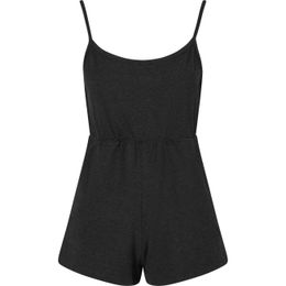 Just Rhyse Damen Jumpsuit "Just Rhyse Damen Niteroi Playsuit"anthrazit, Gr. XS, unifarben, 47% Baumwolle, 47% Polyester, 6% Elasthan, Overalls