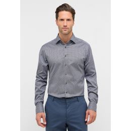 Eterna Herren Langarmhemd "MODERN FIT"dunkelblau, Gr. 48, Twill, 100% Baumwolle, Hemden, NON IRON (b&uuml;gelfrei)