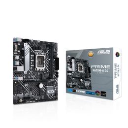 ASUS Mainboard "PRIME H610M-A D4-CSM", B:24,4cm H:21,1cm T:21,1cm, schwarz, Mainboards