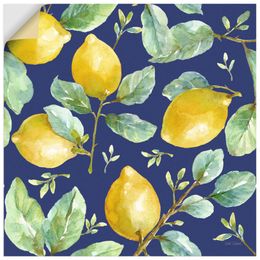 Wandbild Artland, B:40cm H:40cmfarbe bild(er): farbig, Vinyl, Wohnzimmer, Bilder, "Le Citron Pattern IB", als Alubild, Leinwandbild, Poster,