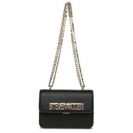Steve Madden Damen Umh&auml;ngetasche "Steve Madden Taschen Lederimitat"schwarz, gold, Lederimitat, Taschen
