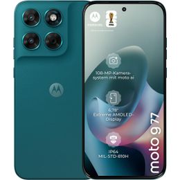 Motorola Smartphone "moto g77 256GB", 256 GBpantone shaded spruce, Mobiltelefone