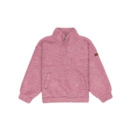 Roxy M&auml;dchen Fleecepullover "Having More Fun", rosa, Gr. 16, 100% Polyester, Sweatshirts